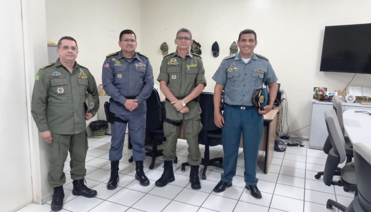 Comandante-geral da PMMA visita Quartel do Comando Geral da PM do Piauí ...